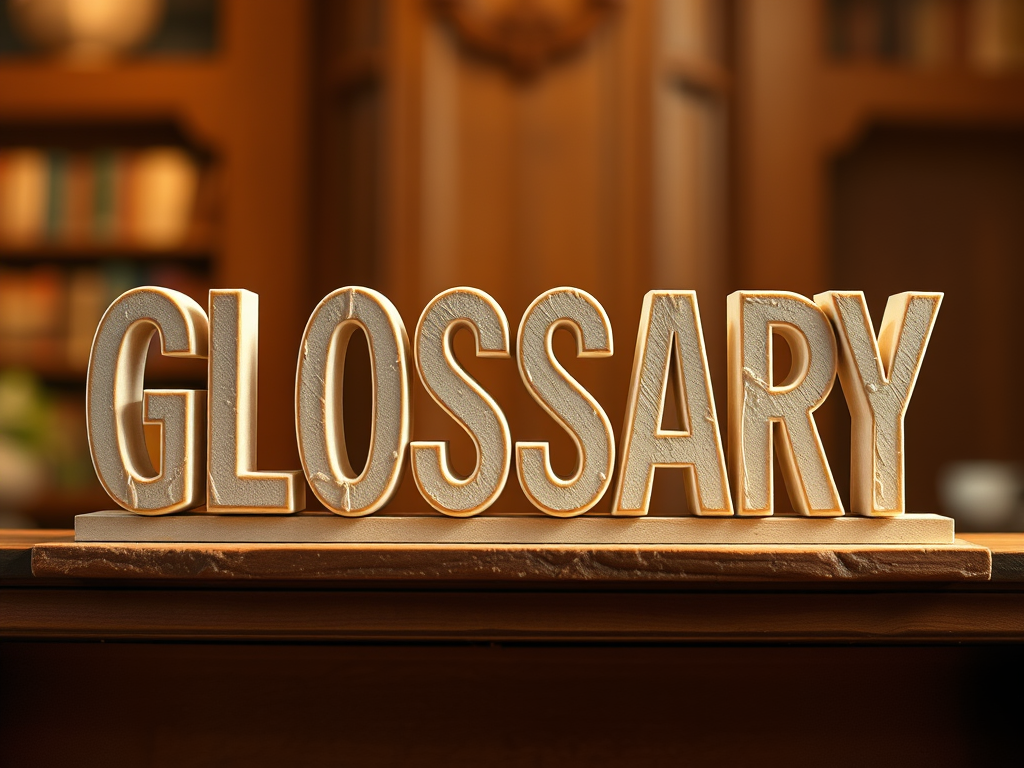 Glossary of Key Terms in the Structure of Being – It Is What It Is